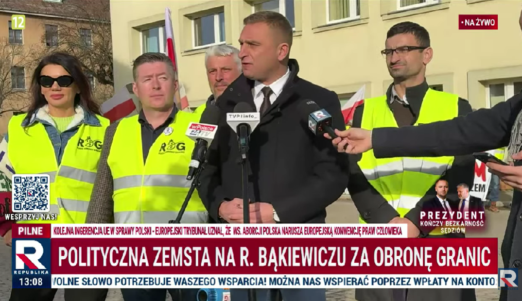 Robert Bąkiewicz: to co się dzieje, to zemsta na mojej osobie